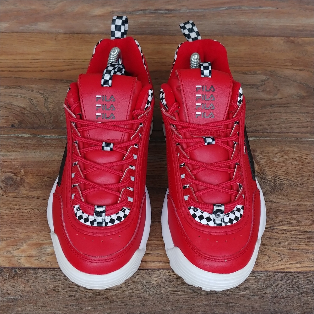 Fila Disruptor Ii Checker Platform Sneakers - Gem